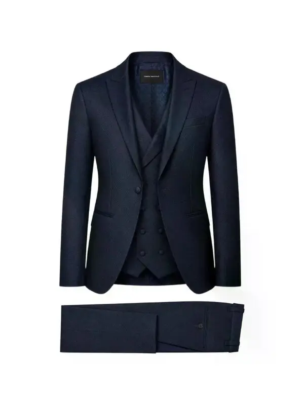 RAMON SANJURJO Three-piece Single-breasted Suit