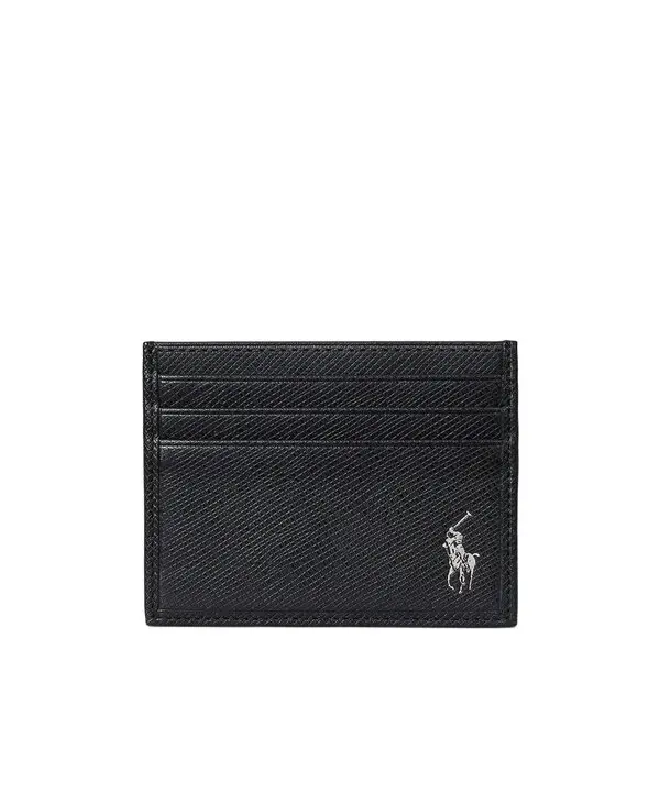Polo Ralph Lauren Logo-debossed Cardholder - Black