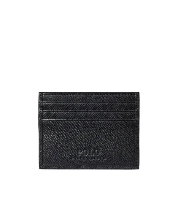 Polo Ralph Lauren Logo-debossed Cardholder - Black