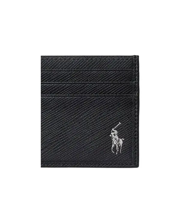 Polo Ralph Lauren Logo-debossed Cardholder - Black