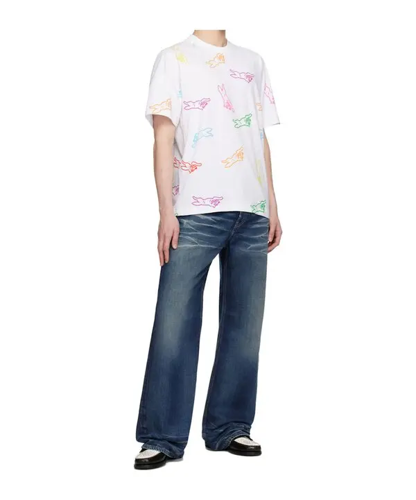 ICECREAM Printed Crew Neck T-shirt