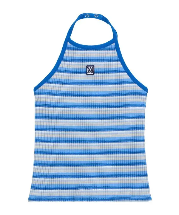 Amiri Striped Halterneck Top