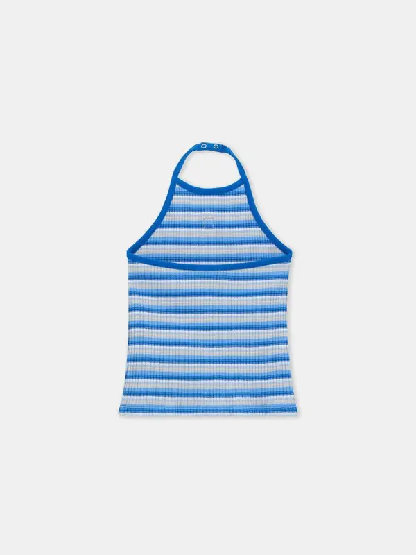 Amiri Striped Halterneck Top