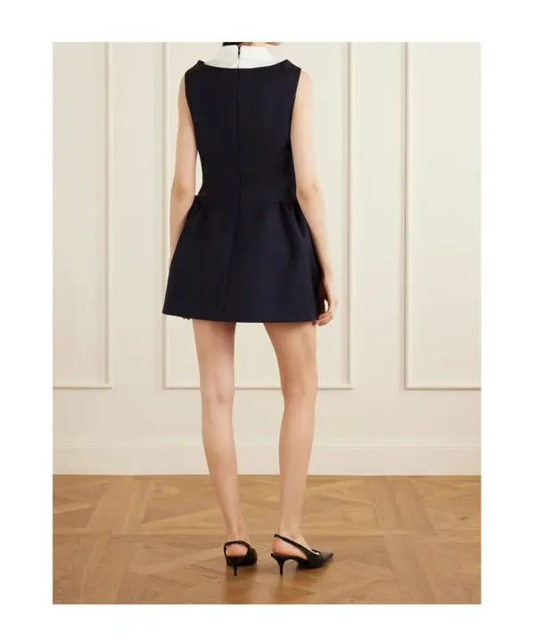 SHUSHU/TONG Sleeveless Shirt Collar Dress