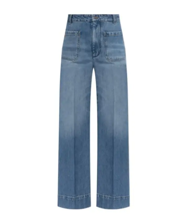 Victoria Beckham Belt Loop Jeans