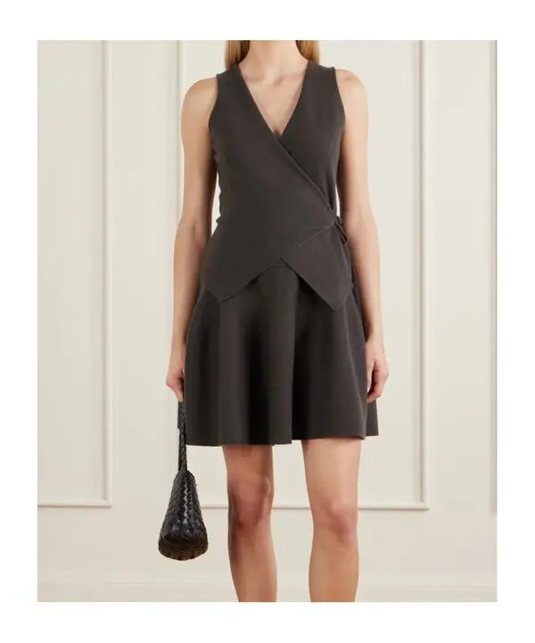 LISA YANG Sleeveless Knitted Cardigan