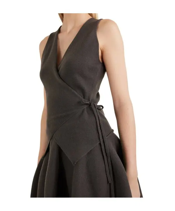 LISA YANG Sleeveless Knitted Cardigan