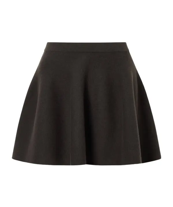 LISA YANG Wren Knit Mini Skirt - Brown
