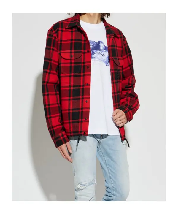 Dsquared2 Collared Long-sleeved Shirt