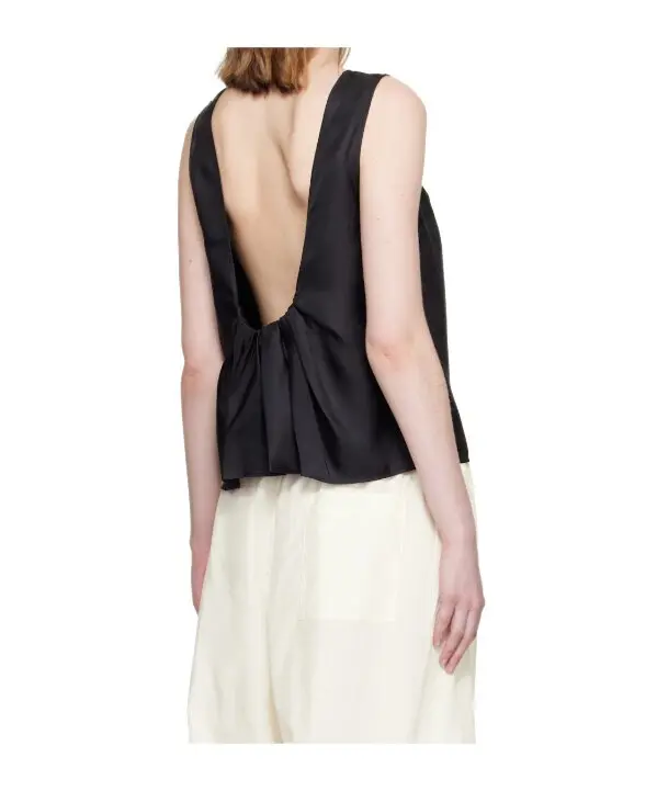 Loulou De Saison Sleeveless Backless Top