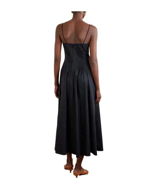 Staud Waist-fitted Midi Dress