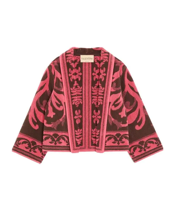 Valentino Garavani Terry Cloth Jacket