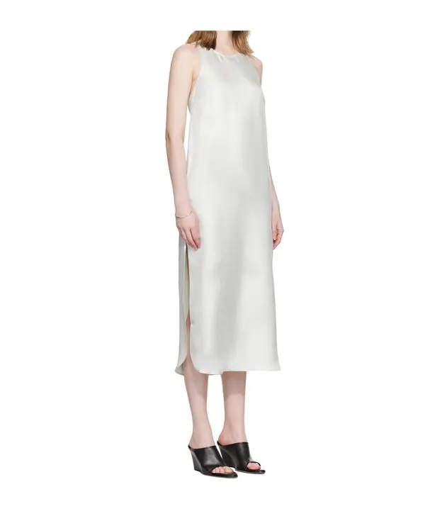 Loulou De Saison Paloma Twisted Back Midi Dress