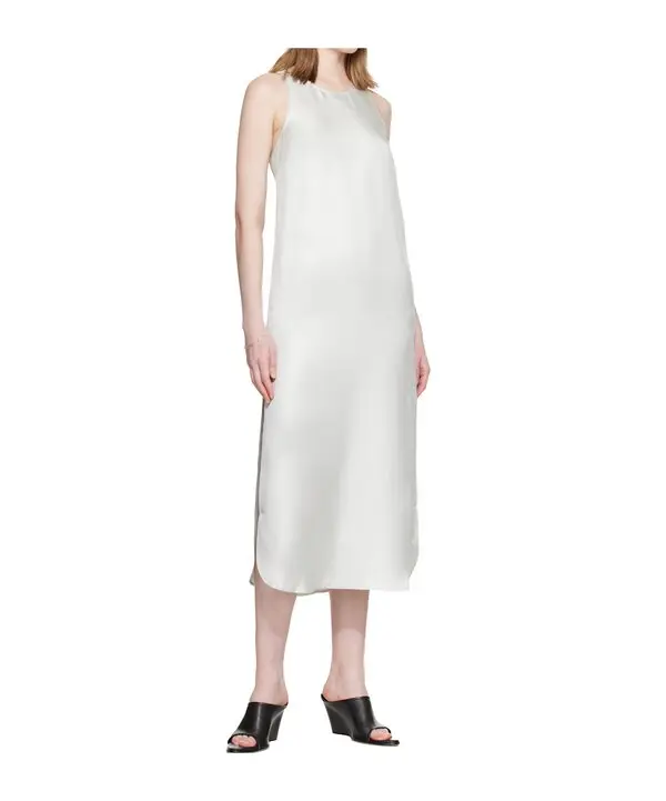 Loulou De Saison Paloma Twisted Back Midi Dress