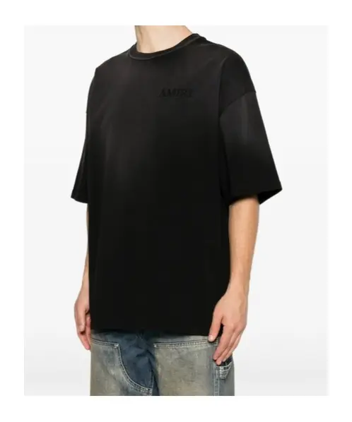 Amiri Bandana-print Logo-embroidered T-shirt - Black