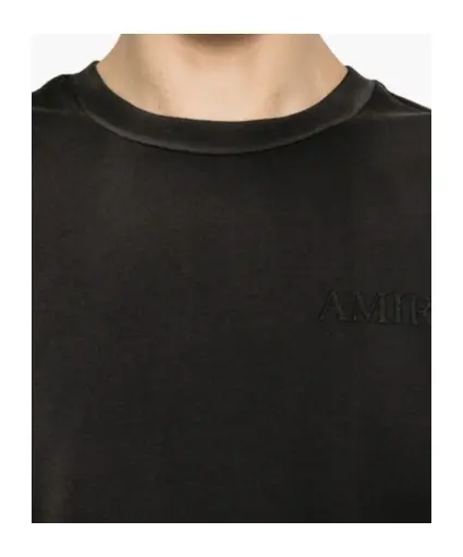 Amiri Bandana-print Logo-embroidered T-shirt - Black