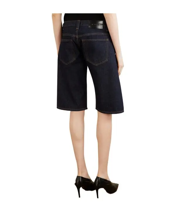 Khaite Mid-rise Straight-leg Shorts