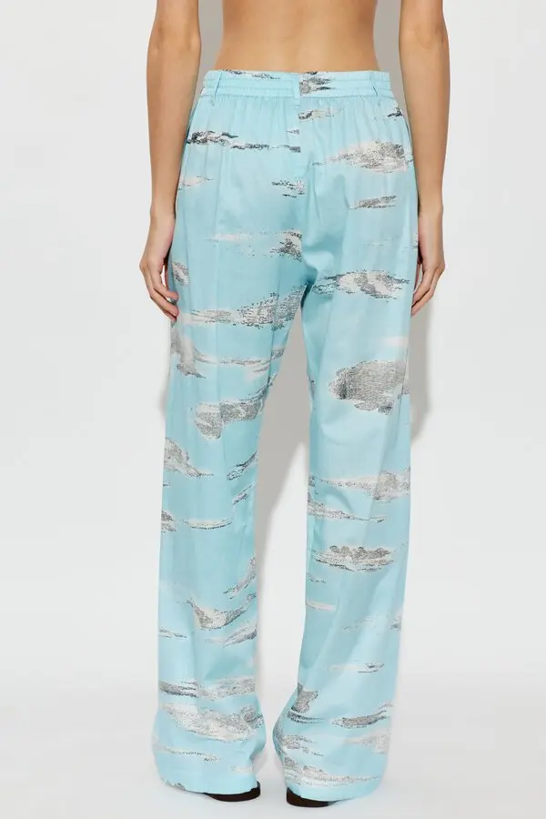 Moschino Wide-leg Casual Pants