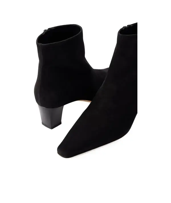 Manolo Blahnik Suede Ankle Boots