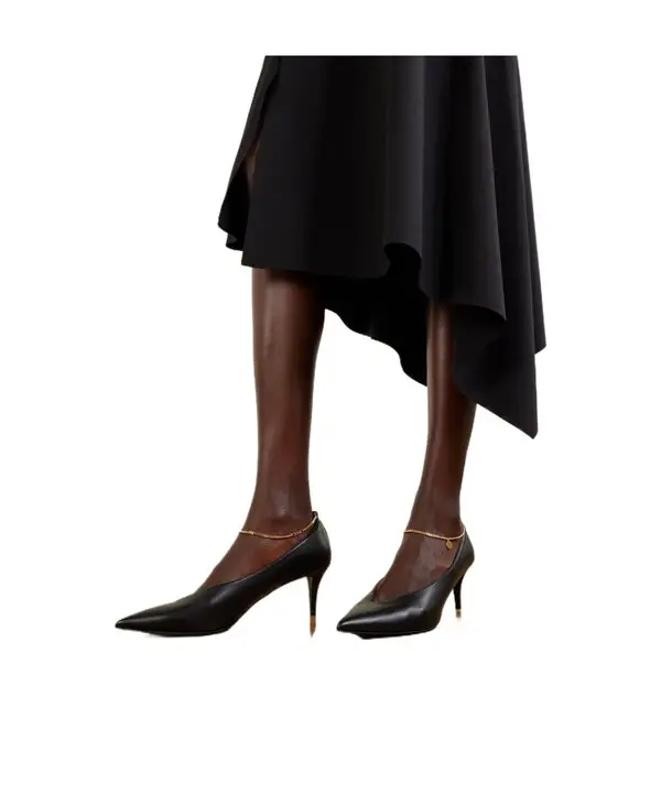 Stella McCartney Leather Pointed-toe High Heels