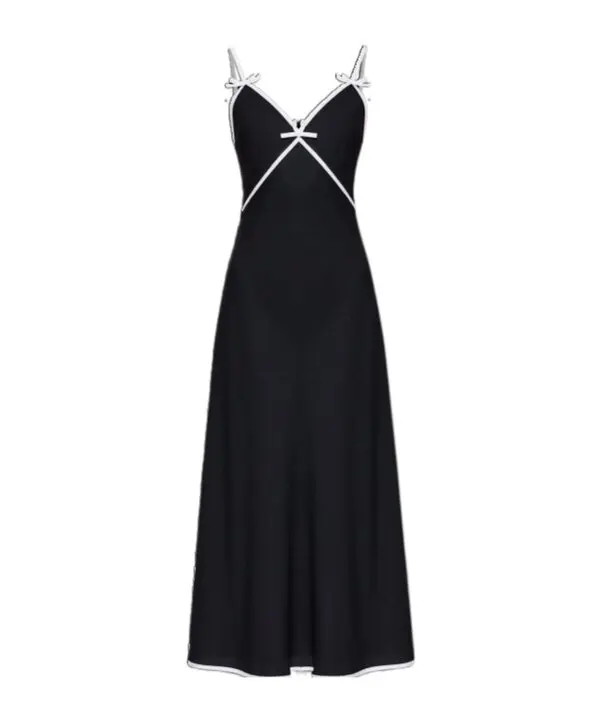 Moschino Suspender Dress - Black