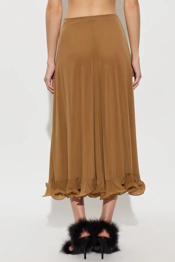 Moschino Pleated Midi Skirt