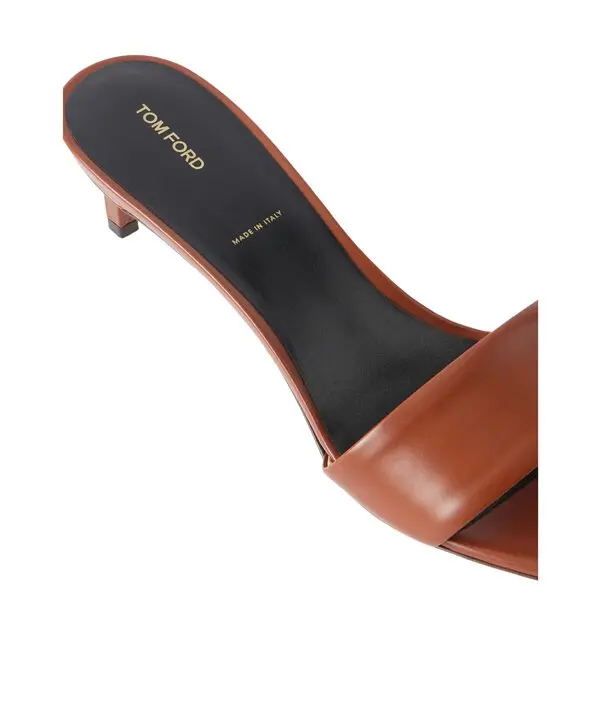 TOM FORD T 55 Leather Mule