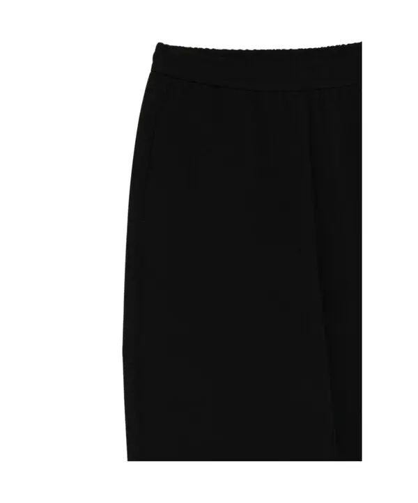 Emporio Armani Elastic Waistband Tapered Trousers