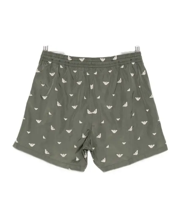 Emporio Armani Printed Swim Trunks