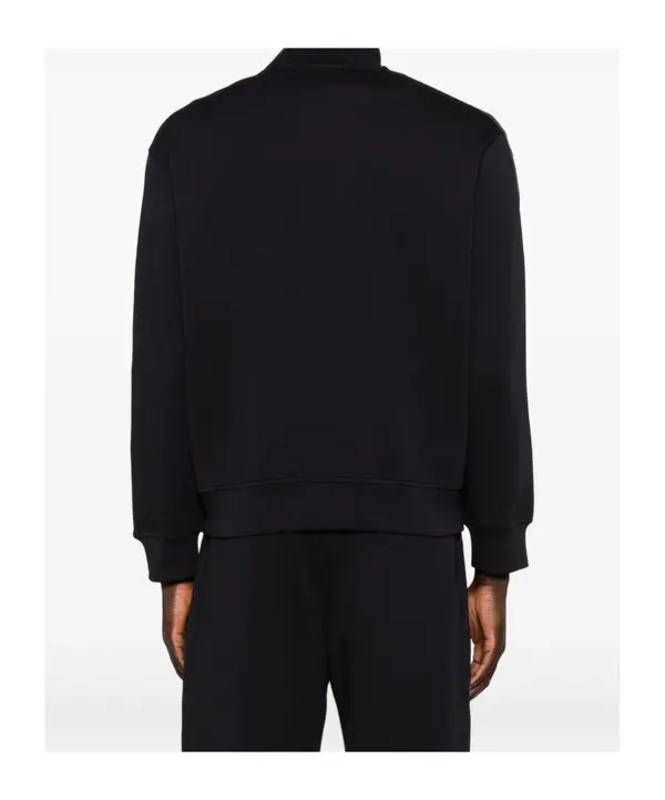 Emporio Armani Logo Tape Zip Sweatshirt