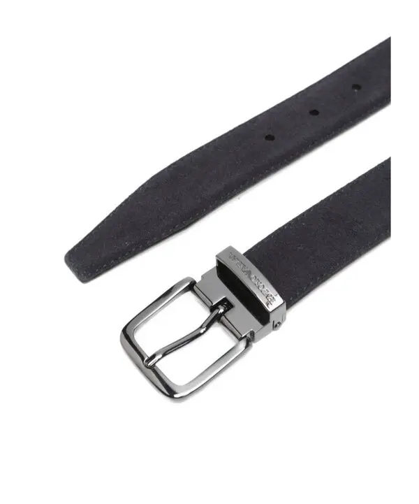 Emporio Armani Suede Buckle Belt