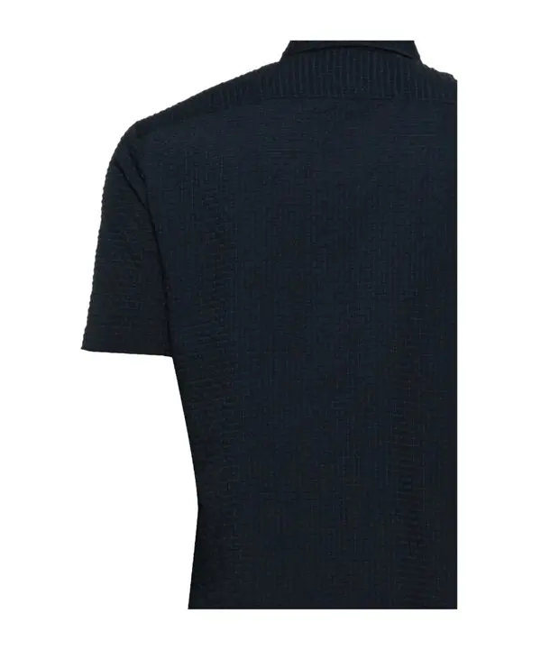 Emporio Armani Textured Short-sleeve Shirt