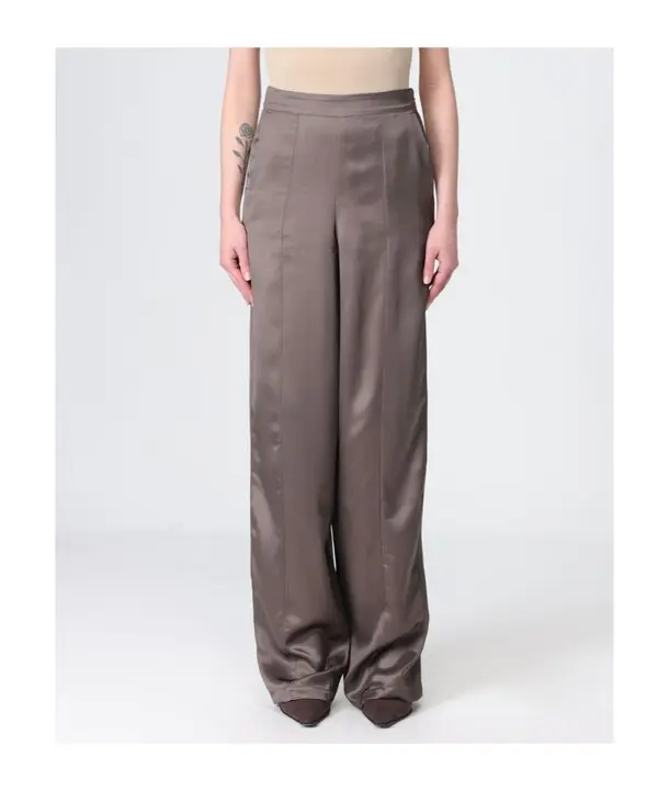 Emporio Armani Wide-leg Satin Pants