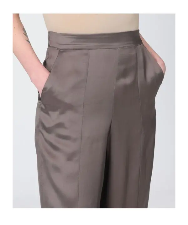 Emporio Armani Wide-leg Satin Pants
