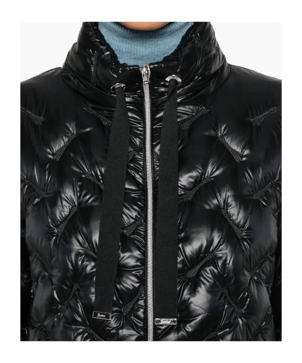 Herno Quilted High-neck Zip-up Coat