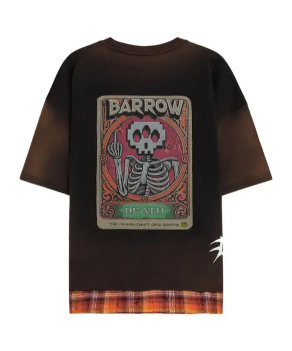 BARROW Graphic Hem Panel T-shirt