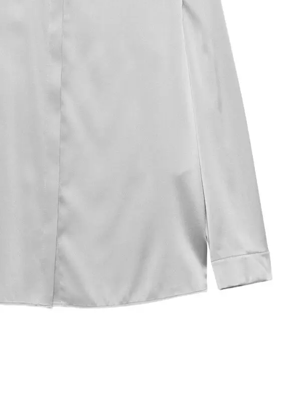Emporio Armani Long-sleeve Shirt With Buttoned Cuffs