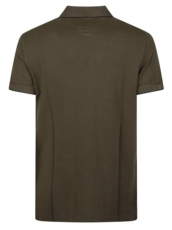 TOM FORD Contrast Short Sleeve Polo Shirt