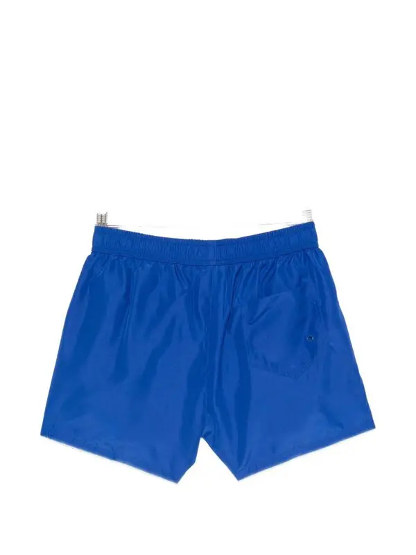 Moschino Logo-print Drawstring Swim Trunks