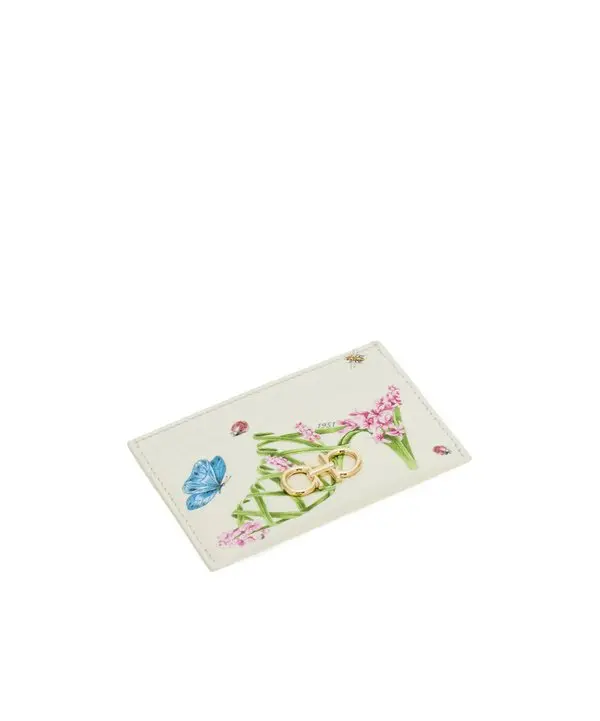 FERRAGAMO Gancini Credit Card Holder - Multi-color