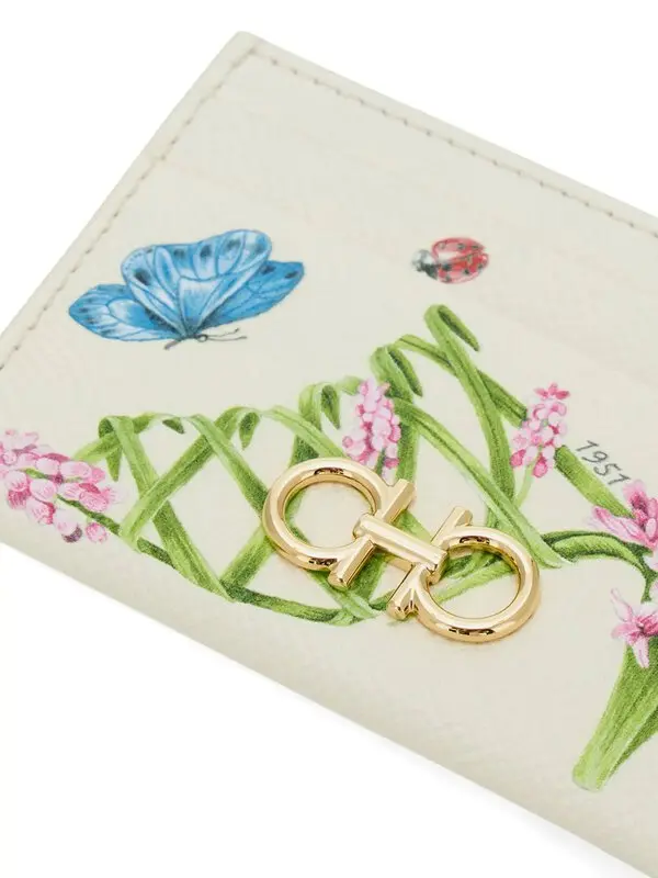 FERRAGAMO Gancini Credit Card Holder - Multi-color