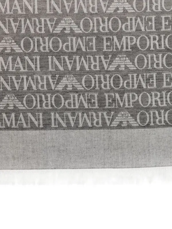 Emporio Armani Logo Scarf