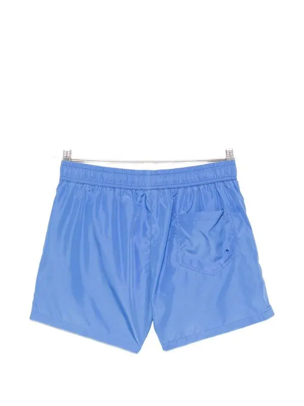 Moschino Print Drawstring Swim Trunks