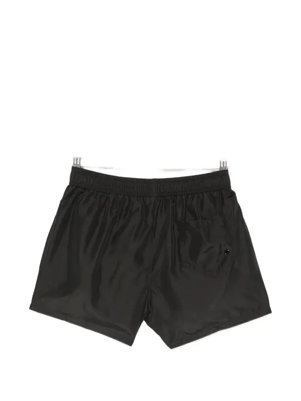 Moschino Logo-print Drawstring Swim Trunks