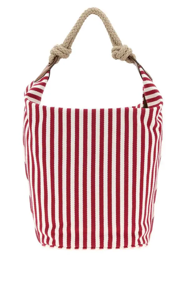 Miu Miu Striped Shoulder Bag