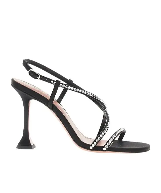 Amina Muaddi Buckle High-heeled Sandals
