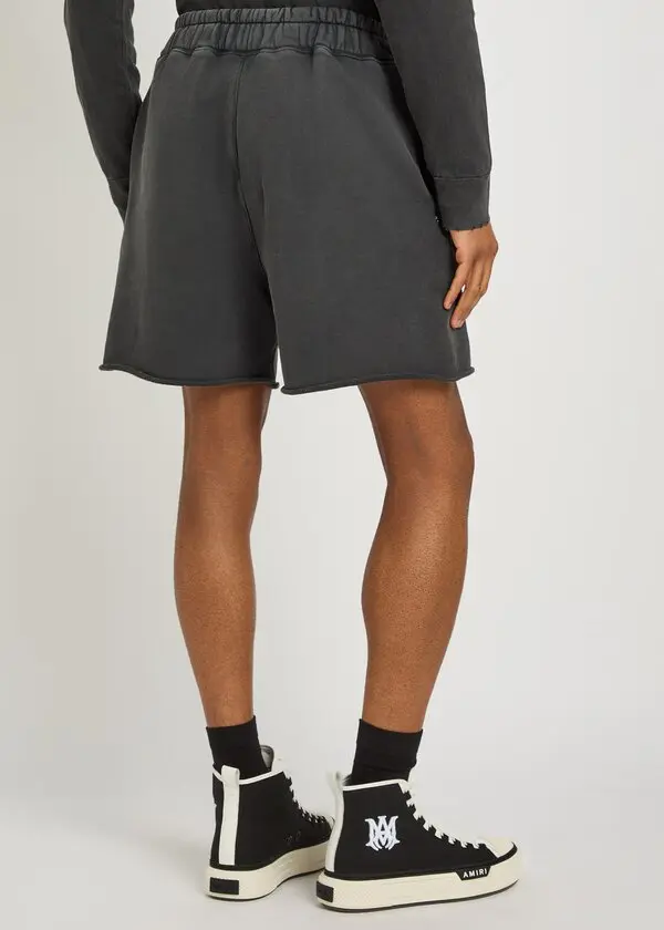 ASKYURSELF Vintage Printed Cotton Shorts