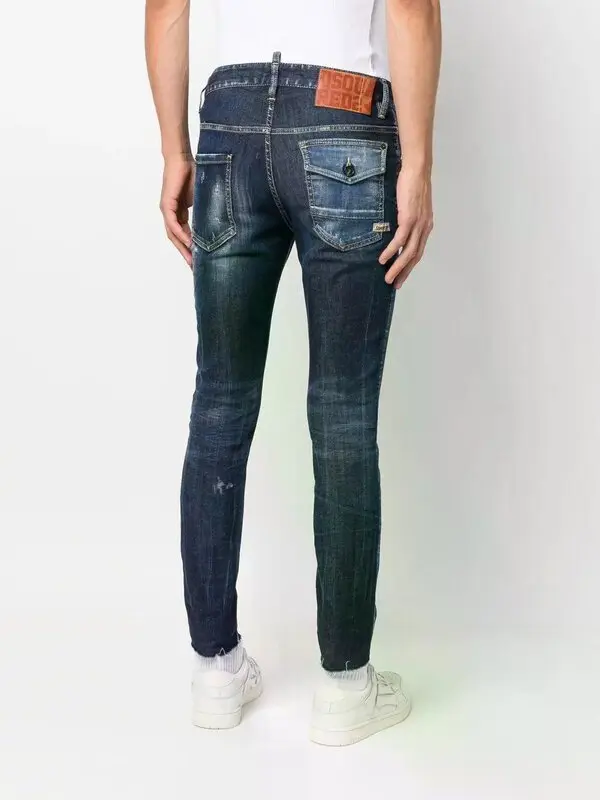 Dsquared2 Distressed Slim-fit Jeans
