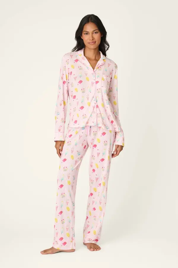 PJ Salvage Super-soft Cotton Playful Prints Sugar Rush Pajama Pants