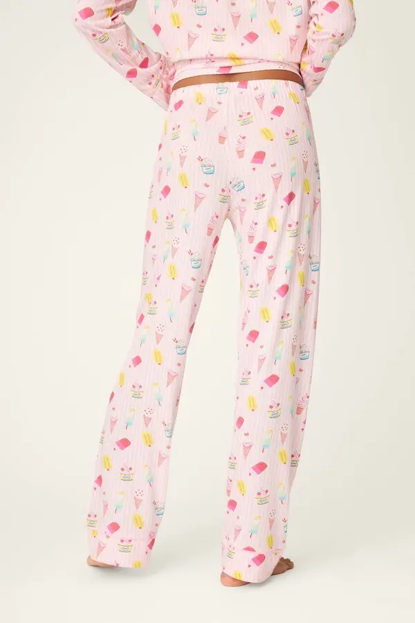 PJ Salvage Super-soft Cotton Playful Prints Sugar Rush Pajama Pants